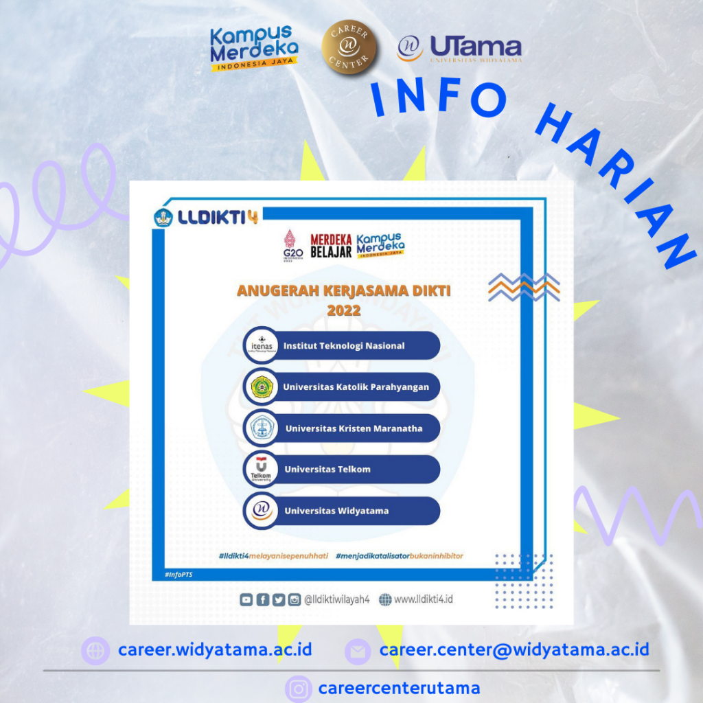 Anugerah kerjasama Dikti & Anugerah Humas Dikti - Career Center ...